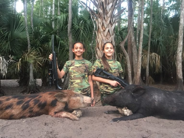Junior Hog Hunting in Florida, Florida Keys and Florida Swamps areas ...