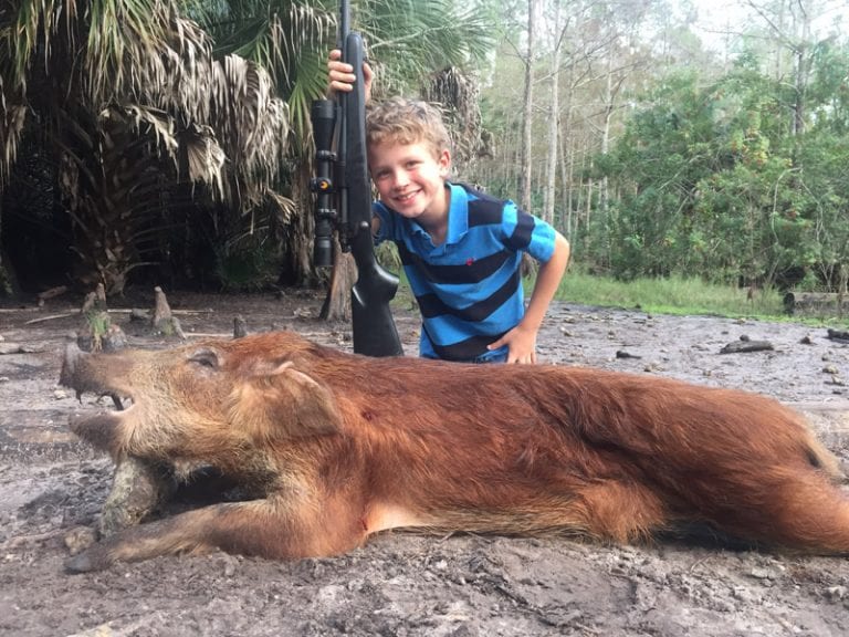 Junior Hog Hunting in Florida, Florida Keys and Florida Swamps areas ...